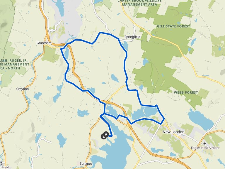 Pitcher, Leavitt, Philbrick, Hoyt, and Royal Arch Hill | Rennrad-Tour ...