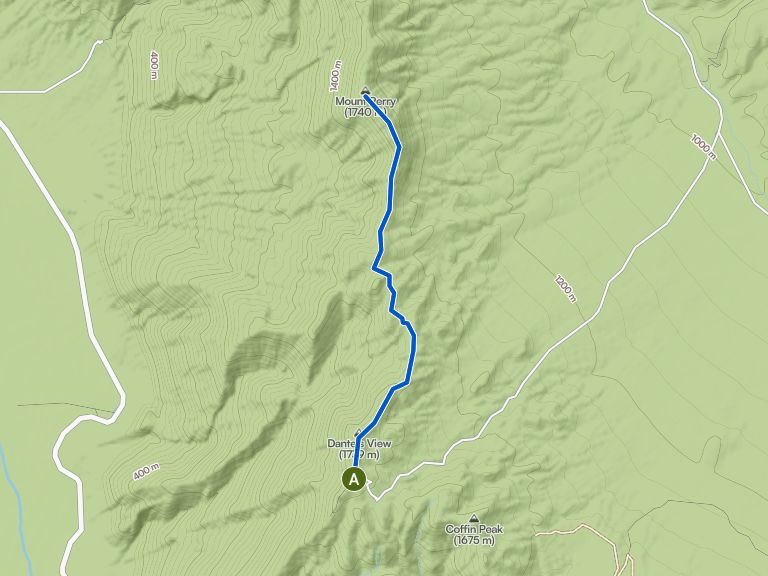 Dante's View & Mount Perry — Parque Nacional do Vale da Morte ...