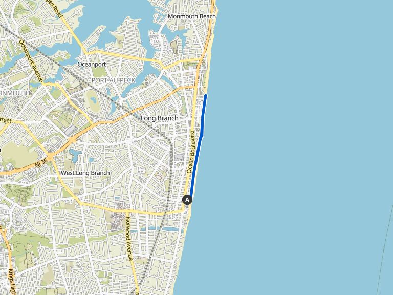 Long Branch Boardwalk — East Long Branch | hike | Komoot