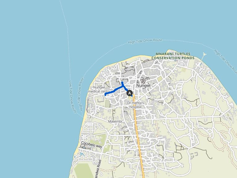 Minirunde in Nungwi | wycieczka piesza | Komoot