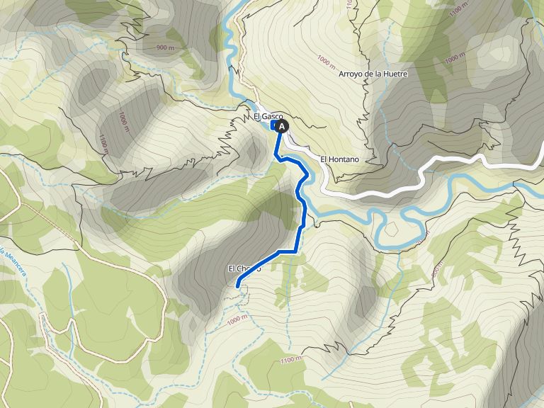 Cascada El Chorro de la Meancera desde El Gasco | hike | Komoot