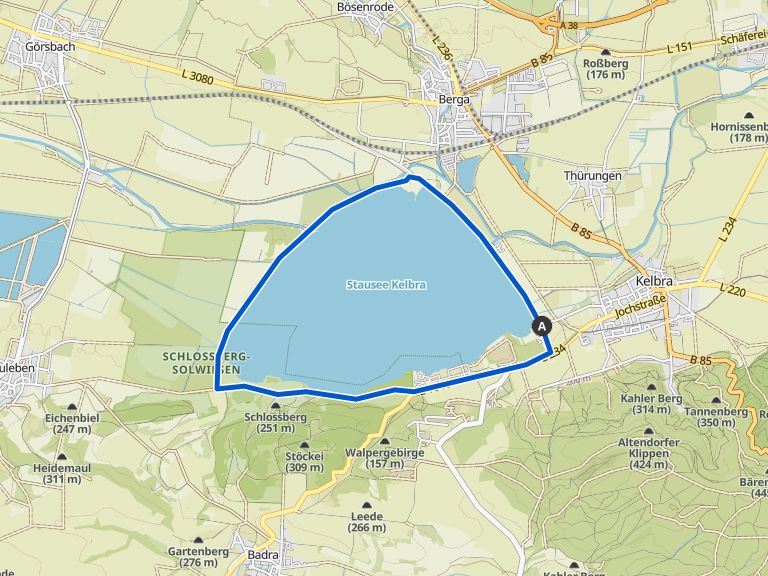 Fahrradtour um den Stausee Kelbra | Fahrradtour | Komoot