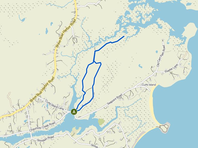 Cutt's Island Trail loop — Rachel Carson National Wildlife Refuge ...