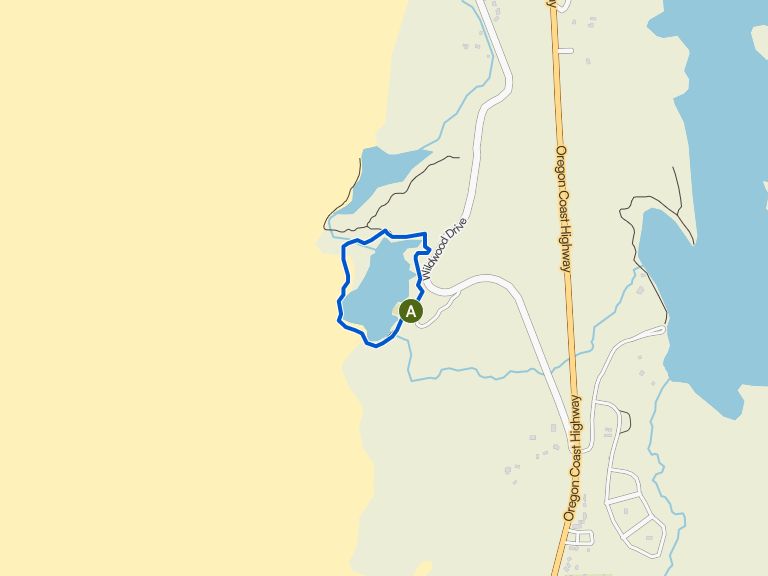 Hall lake Loop — Oregon Dunes National Recreation Area | hike | Komoot
