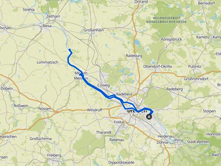 Auf nach Meissen und Diesbar-Seußlitz | Fahrradtour | Komoot