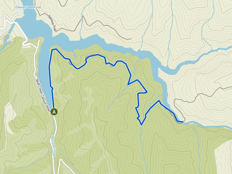 Skull Crack Trail von Causey Reservoir — Ogden, Utah | Wanderung | Komoot