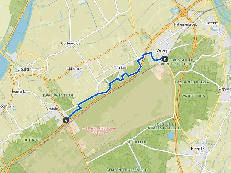 Stage 14: 't Harde to Wezep – Westerbork Trail | hike | Komoot