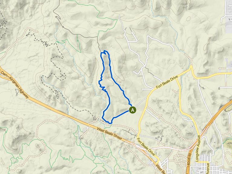 Camp Beale Loop Trail — Kingman | Wanderung | Komoot