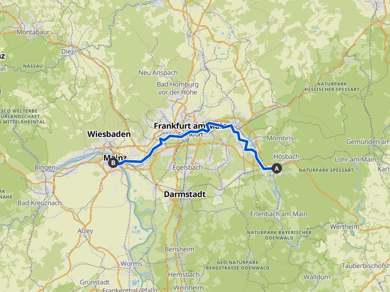 MainRadweg Tag 6: Dem Ziel entgegen- von Aschaffenburg nach Mainz ...