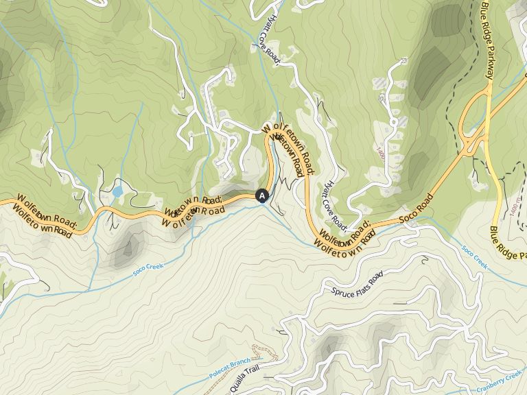 Soco Falls Trail — Maggie Valley, North Carolina | hike | Komoot