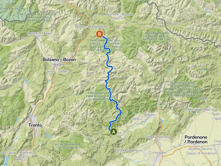 AV2-2 (0) Alta via n. 2 delle Dolomiti | Wanderung | Komoot