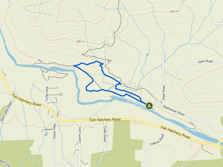Fish Hatchery Park Nature Trail loop — Grants Pass | Wanderung | Komoot