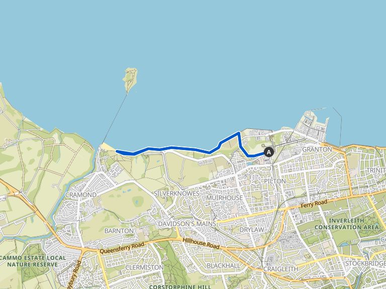 Silverknowes Esplanade loop from West Granton | run | Komoot