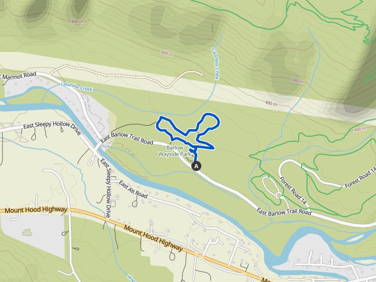 Boucle du parc Barlow Wayside County — Welches, Oregon | randonnée ...