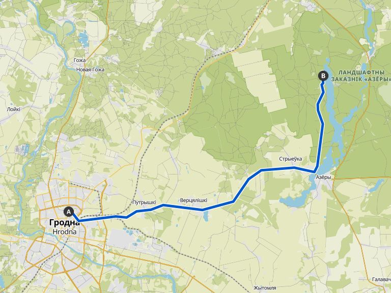 The road to the lakes | ride | Komoot