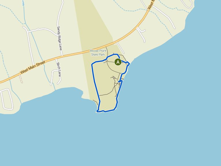 Moose & Big Spruce Trails loop — Moose Point State Park | hike | Komoot