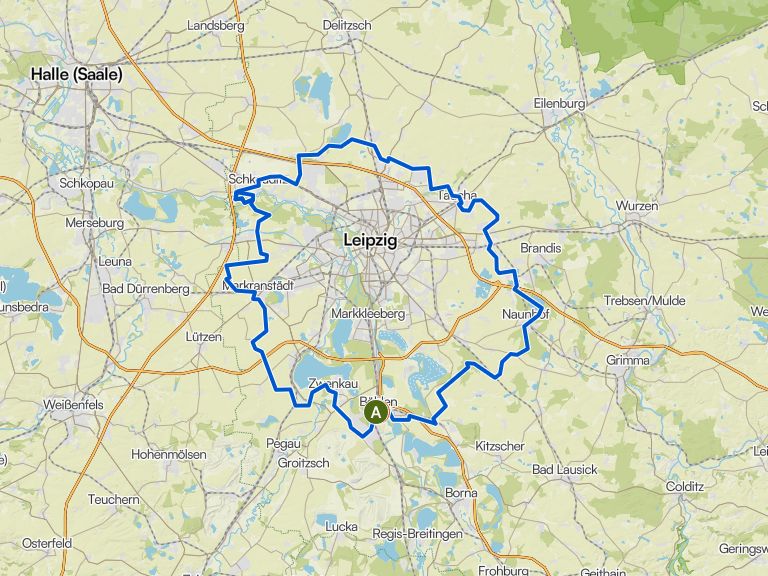 Äußerer Grüner Ring Leipzig | Fahrradtour | Komoot