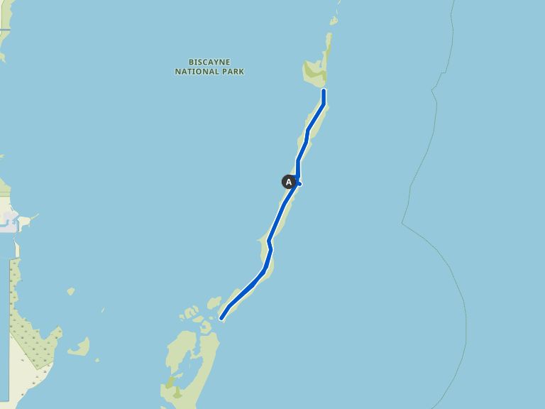 Spite Highway Trail & Elliot Key Trail — Biscayne National Park | hike ...