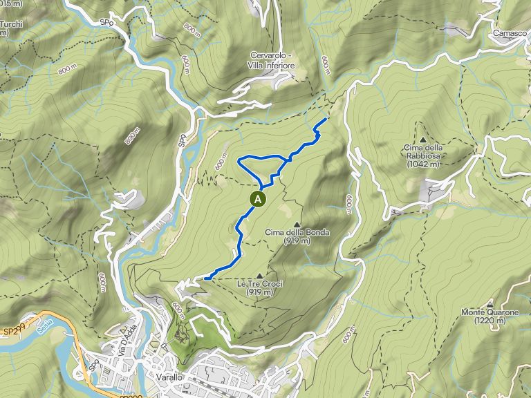 Sacro Monte di Varallo a Monte Tre Croci (via Percorso 617 ...