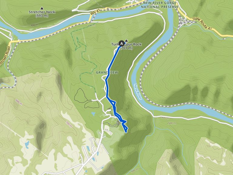 Grandview Rim & Castle Rock le Tour — New River Gorge National Park ...