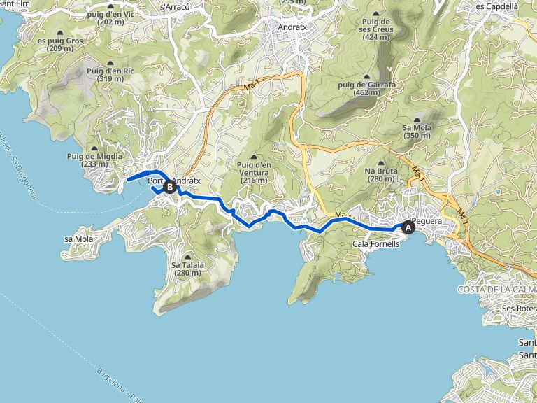 Mallorca 4: Peguera über Camp del Mar nach Port d‘Andratx | Wanderung ...