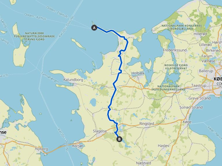 Stage 1: From Sjællands Odde to the Kongskilde Naturcenter - National ...