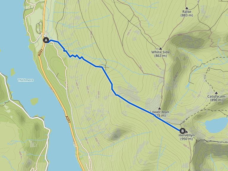 Helvellyn | hike | Komoot