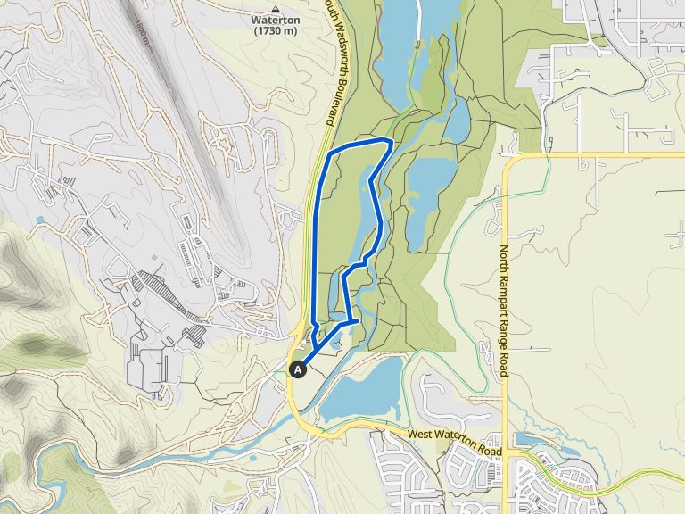 Cigar Pond Trail loop via Wetlands Connector Trail — Chatfield State ...