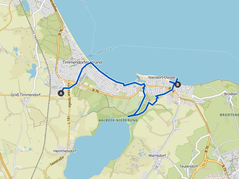 Timmendorfer Strand - Hermann-Löns-Blick im NSG Aalbeek Niederung ...