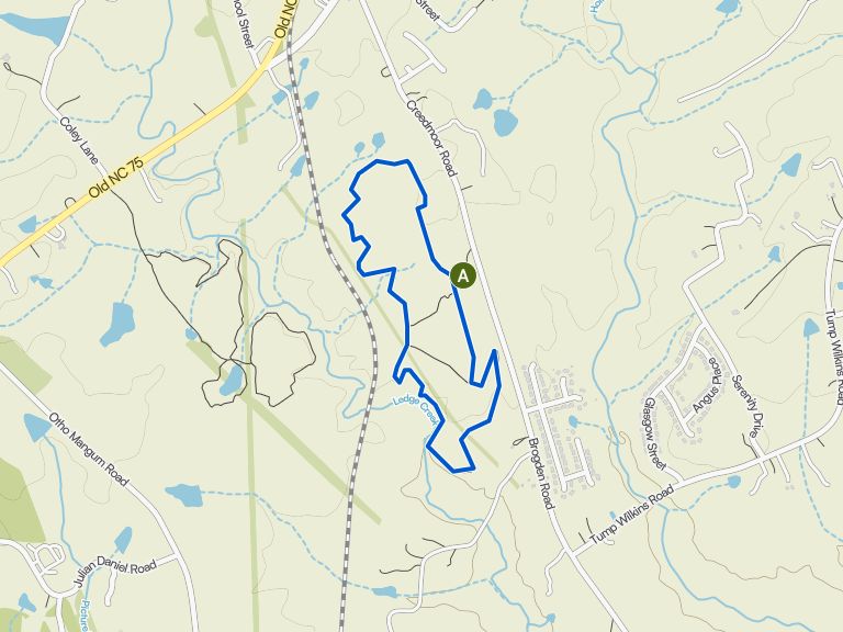 Ledge Creek & Pond Trails loop — Ledge Creek Forest Conservation Area ...