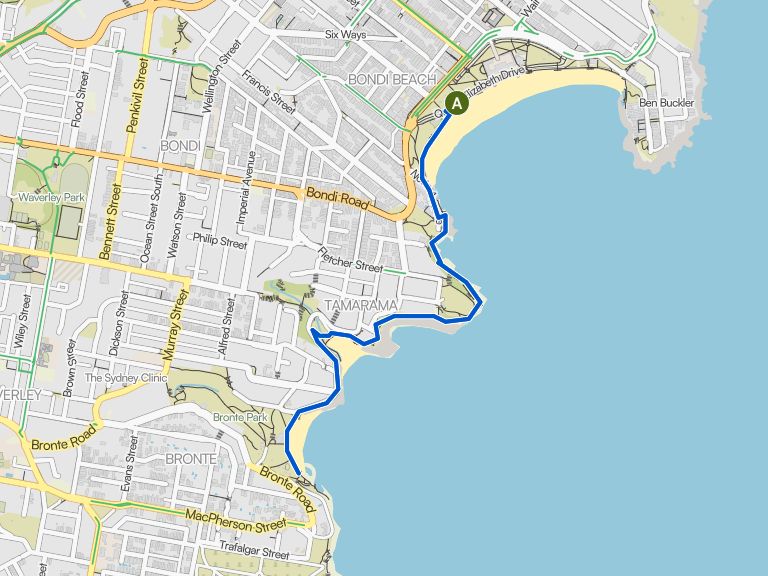 Bondi Beach to Bronte Beach via Coastal Walk | hike | Komoot
