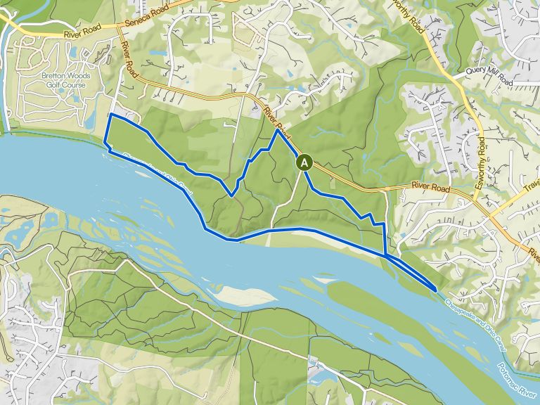 Chesapeake and Ohio Canal Towpath loop — Blockhouse Point Park | hike ...