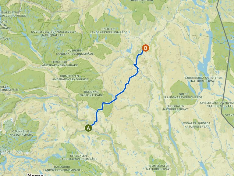 Etappe 5: Rondane – von Vinstra nach Tynset (9 Tage) – Norge på Langs ...