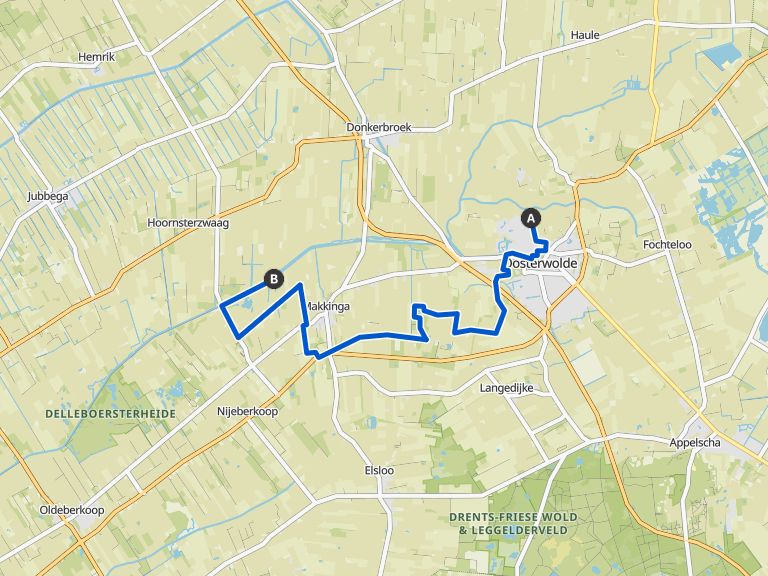 Stellingenpad - wandelroute 2023 - Dag 13 - Van Oosterwolde naar ...