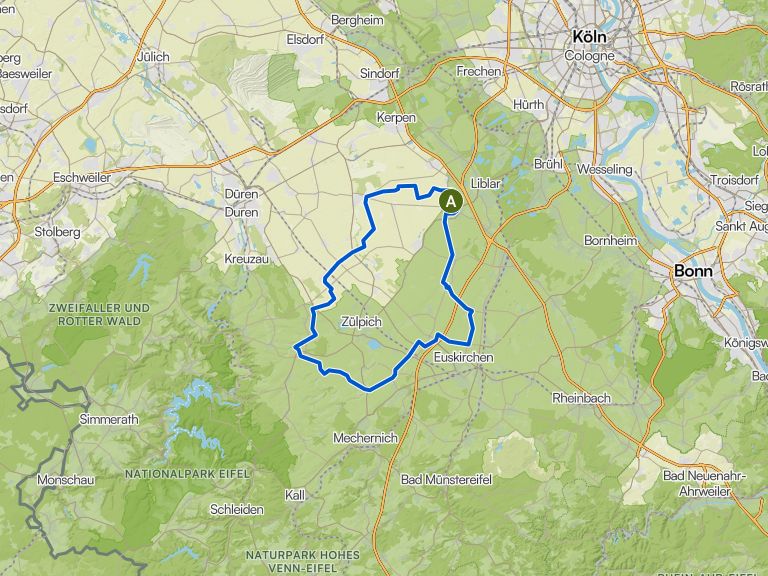 50374 RSC Erftstadt 13.05.2023 75 km RTF Rund um Erftstadt | Rennrad ...