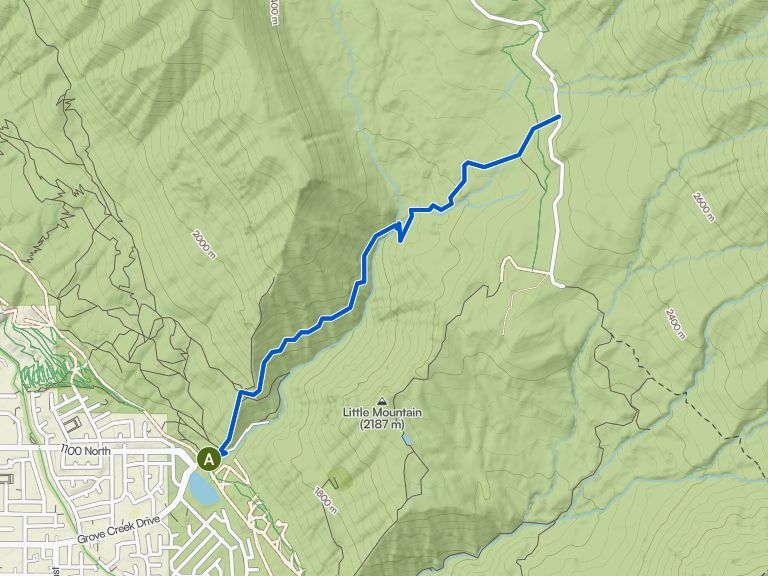 Grove Creek Spring Grove Creek Trail – Uinta-Wasatch-Cache 아스타일 | 하이킹 ...