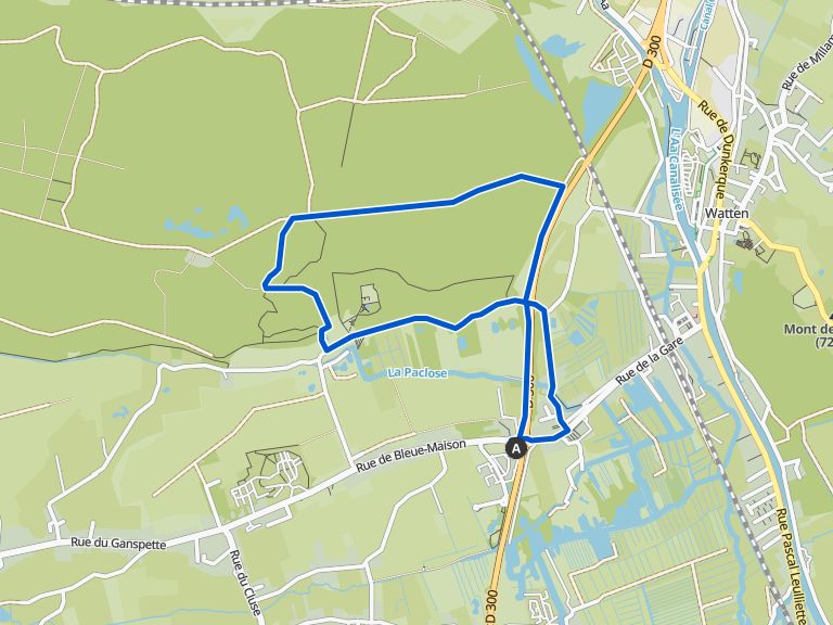 Camp relais Circuit à partir de Watten | Wanderung | Komoot