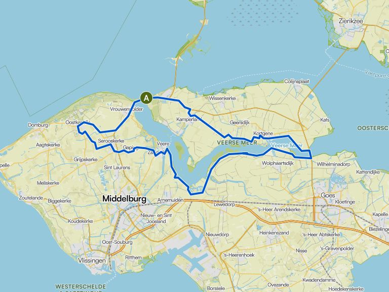 Von Noord-Beveland nach Noord-Beveland | Fahrradtour | Komoot