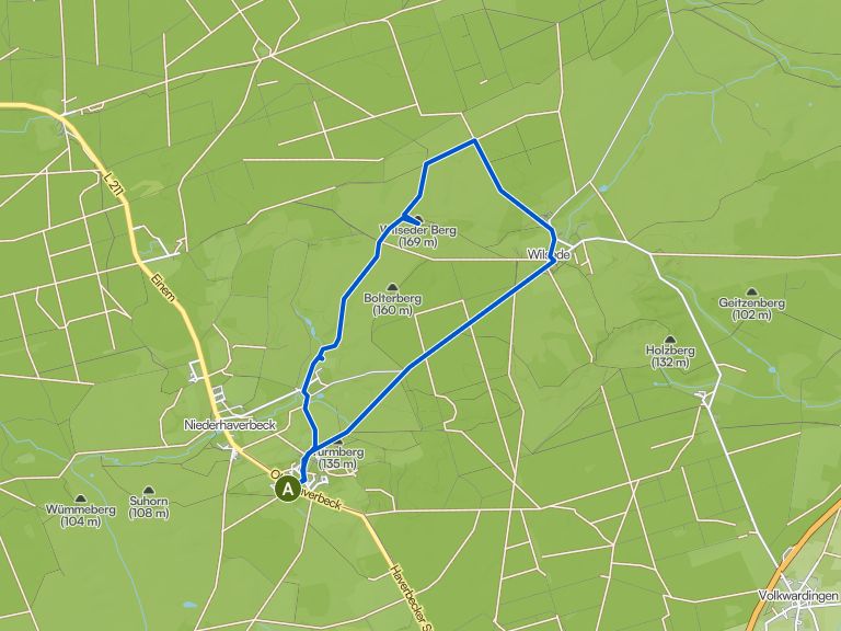 Runde durch die Lüneburger Heide mit dem Wilseder Berg | Wanderung | Komoot