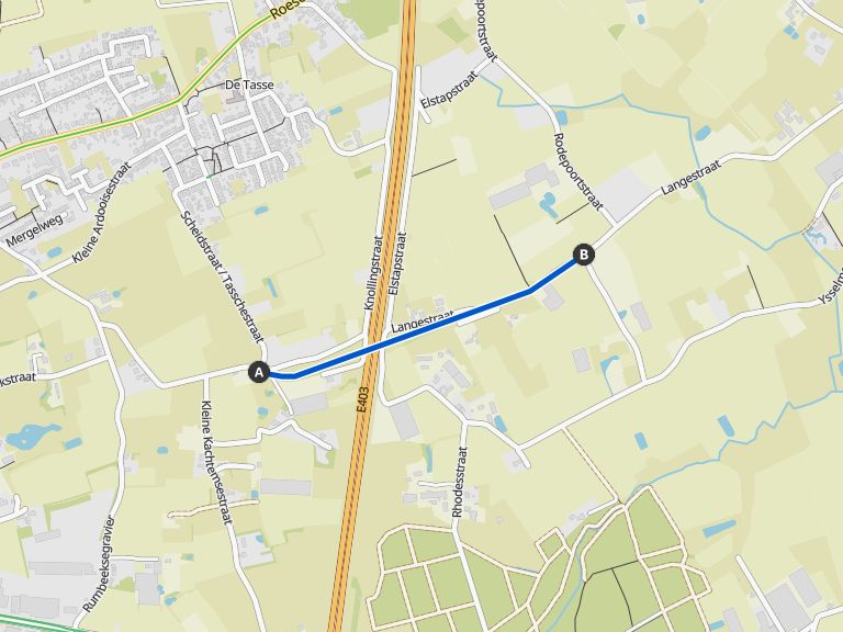 Midwest Verbinding: Roeselare/Krottegem - Izegem/Kachtem (1km ...