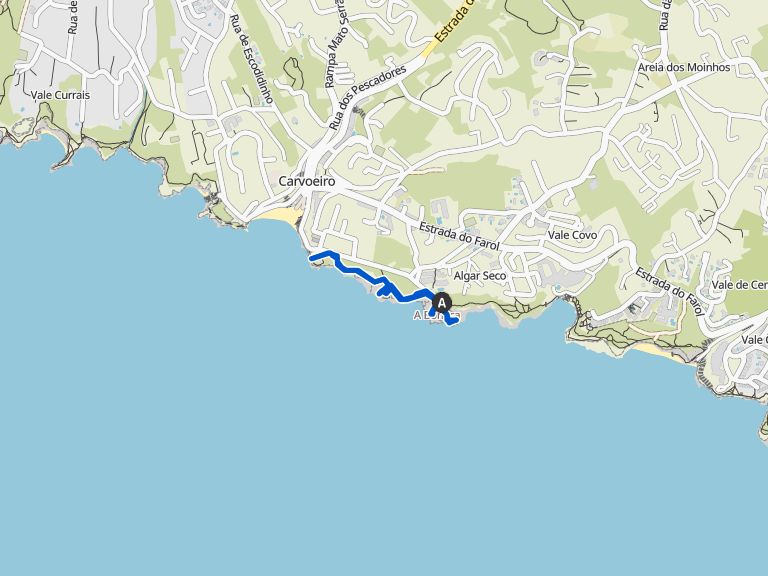 Boardwalk Carvoeiro, Algarve 🇵🇹 | hike | Komoot