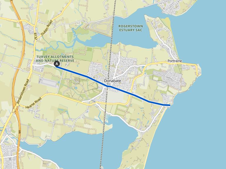 Reserva Natural de Turvey a la playa de Donabate ida y vuelta ...