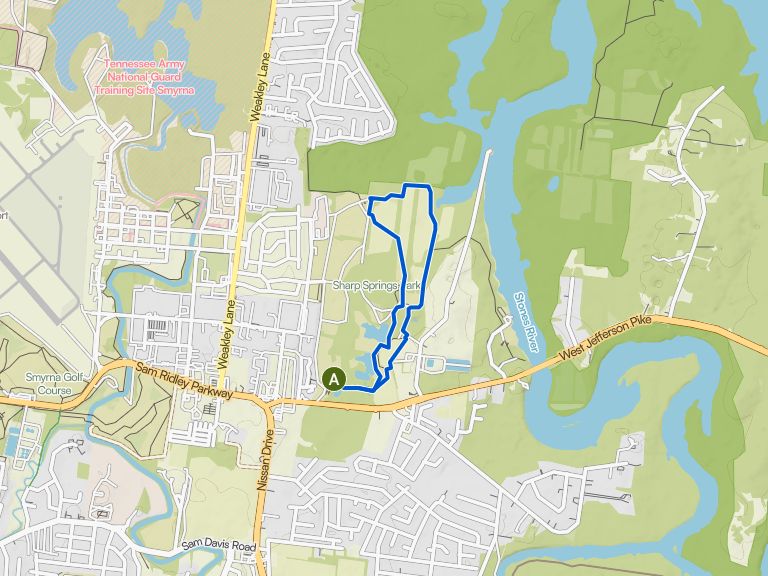 Sharp Springs loop — Sharp Springs Park | Wanderung | Komoot