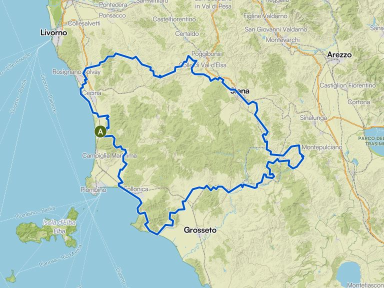 Tuscany Trail 2024 EXE | Gravel-Tour | Komoot