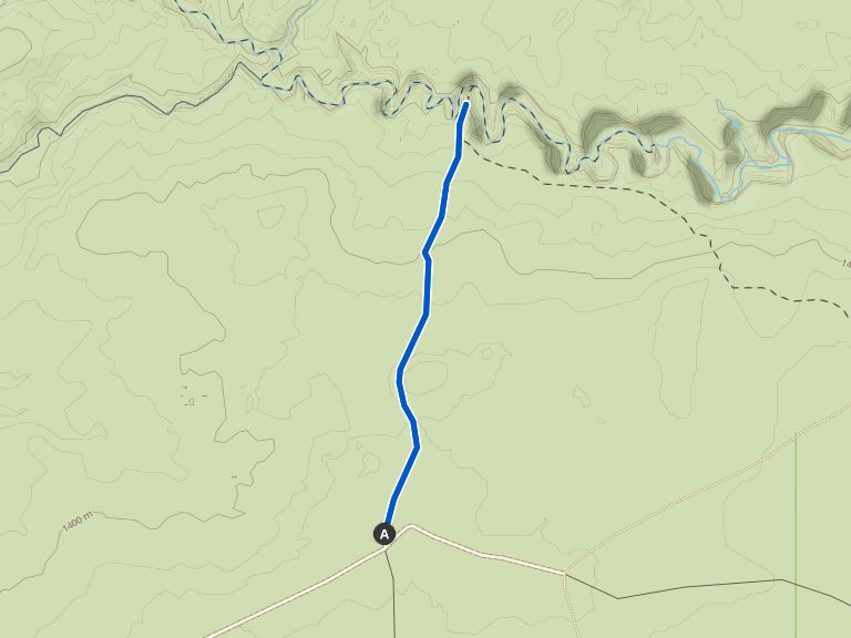 Jacob Hamblin Pfad zur Coyote Natural Bridge — Grand Staircase ...