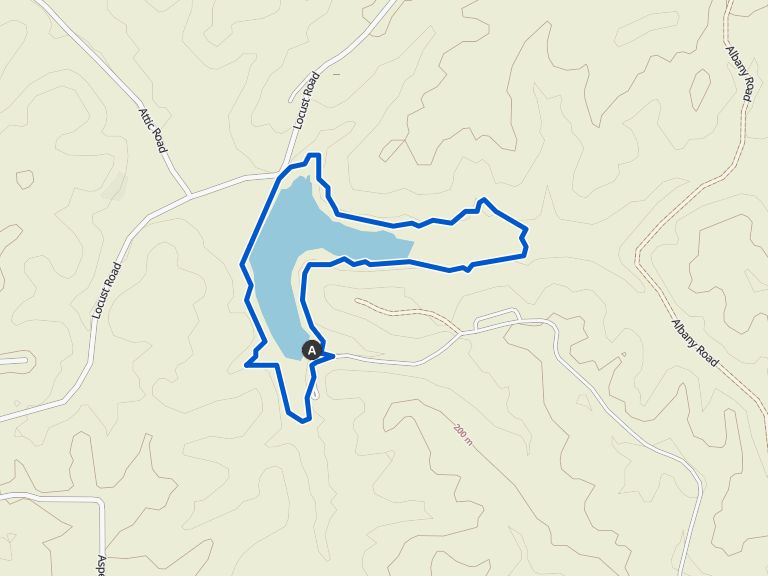 Saddle Lake Loop Trail — Hoosier National Forest | hike | Komoot