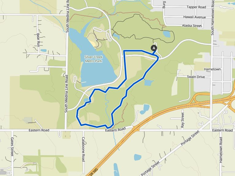 Chippewa Trail — Silver Creek Metro Park | hike | Komoot