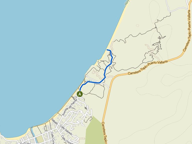 Playa Malpaso ida y vuelta desde Sayulita — Nayarit | Caminata | Komoot