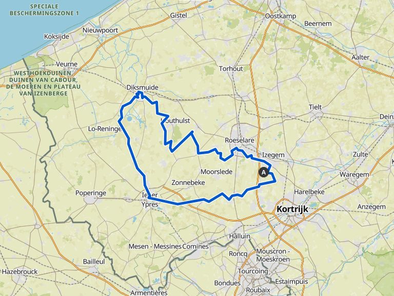 nieuwe 100km | rit | Komoot