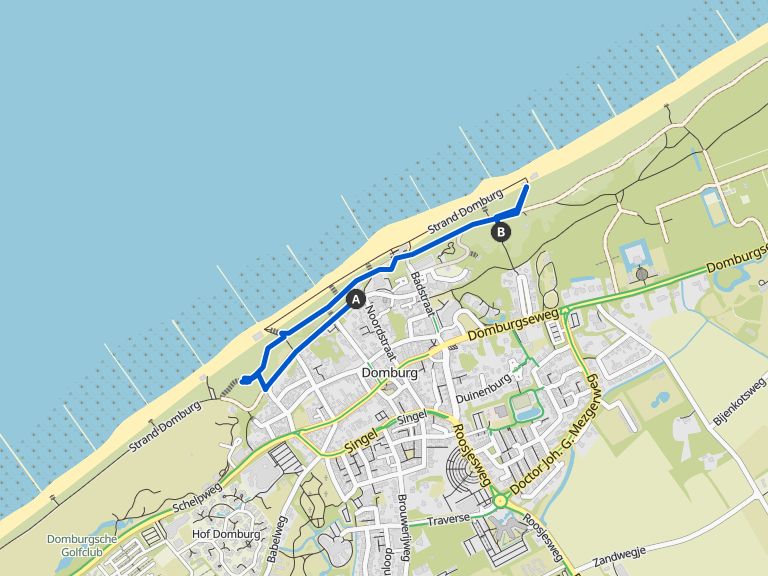 Kleine Runde Domburg und Dünen -Zeeland | Wanderung | Komoot